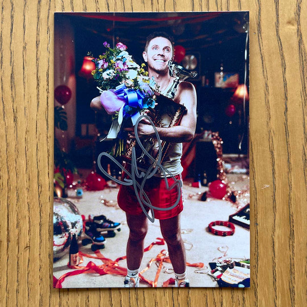 Jake Shears - Last Man Dancing - CD + Signed Art Card | Mute Bank