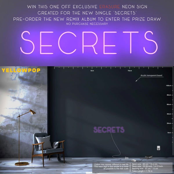 Erasure - The Neon Remixed - Double Colour Vinyl + CD | Mute Bank